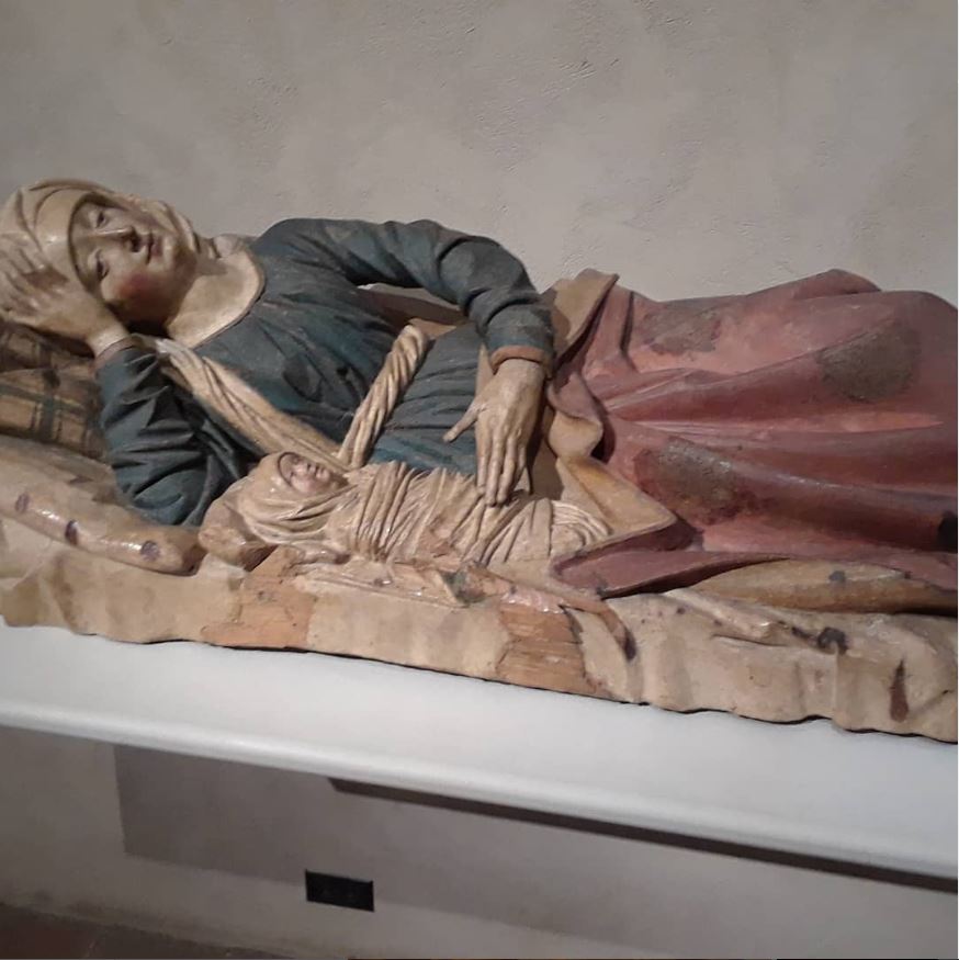 Birth of the Virgin Mary Sculpture - Weird History Stories