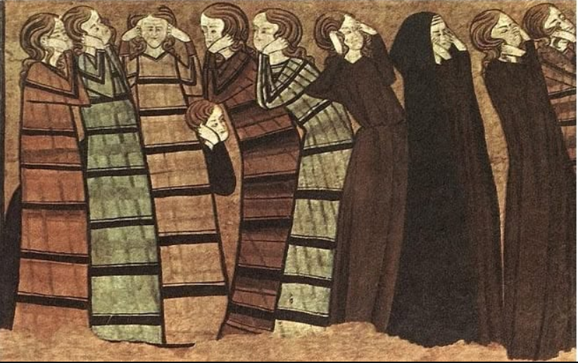 Medieval Women Mourning Practices - Ripping Out Their Hair - Weird ...